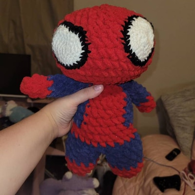 Crochet Spider-man Pattern PDF Download Beginner Friendly Amigurumi - Etsy