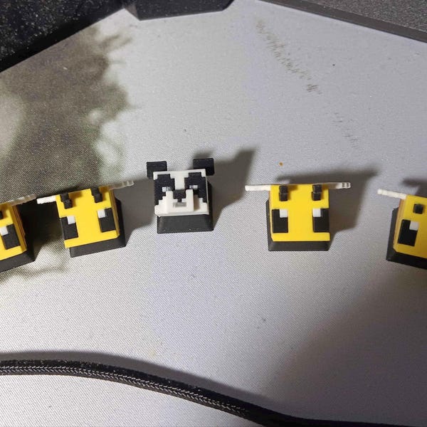 Bee Keycap - Animal Keycap - Keyboard Accessory - Gaming Accessory ...
