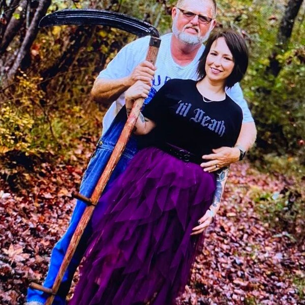 Til' Death, Bride PUFF Vinyl Sweater, Engaged Gothic Sweater ...