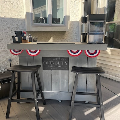 Custom Outdoor Tiki Bars for Sale Shipping Nationwide Rustic, Modern ...