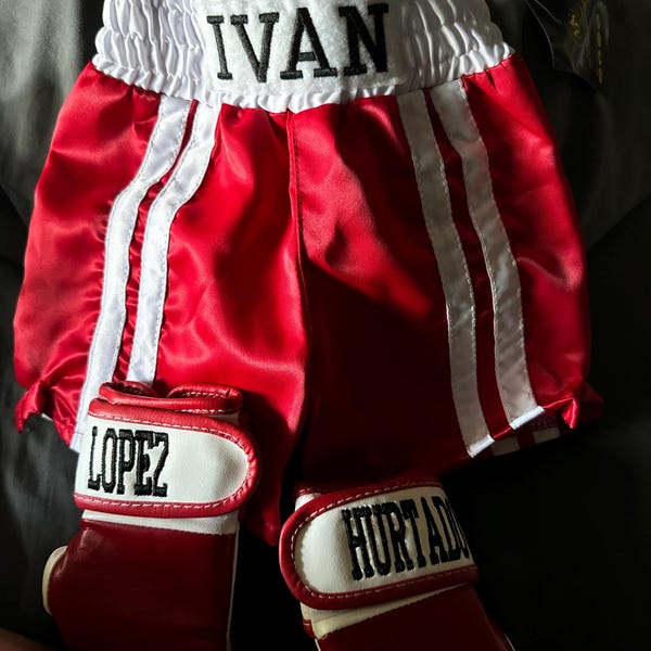 Personalized Perfection: Baby Boxing Set With Custom Wearable Gloves ...