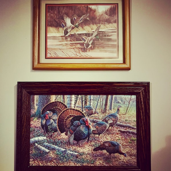 Spring Strut by Cynthie Fisher Turkey Art Print-framed 14.5 X 10 - Etsy