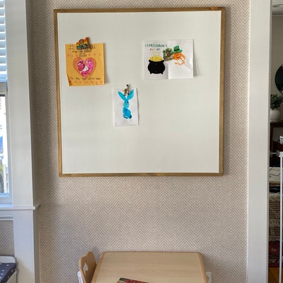 Large Personalized Magnet Board-custom Magnetic Message Board-kids Art ...