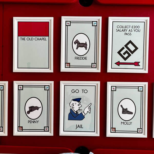 Set of 3 Monopoly Posters - Etsy