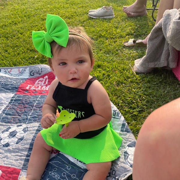 Pink Sprinkles Bummies and Bow for Baby Girls, Sweet One Birthday Set ...