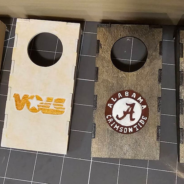 Mini Cornhole Game Set Laser Cut File, SVG File - Etsy