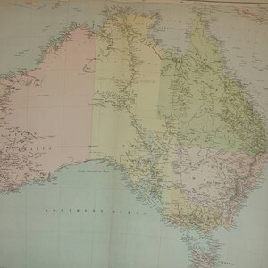 HUNGARY ROMANIA Large Antique Map 1878 Original Old English | Etsy