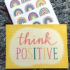 Positivity Postcard Set - Set of Six Postcards - Hand-drawn Positive ...