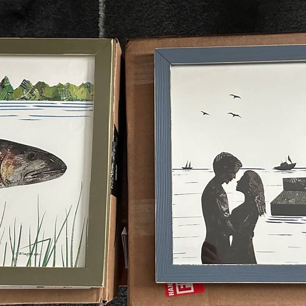 Distressed Emily Frame, Wood Picture Frames, Picture Frames, Rustic ...