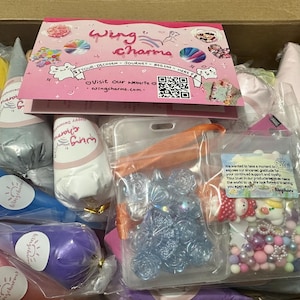 Deco Sticker Key Chains Set, Beginner Deco Sticker Key Chain Kit - Etsy