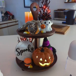 Horror Tier Tray-horror Movie 3D Mini Signs-scary Movie-johnny Here ...