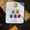 Mini Gem Pins | Crystal Cute Mini Multicolor Gamer Diamond Enamel Pins ...