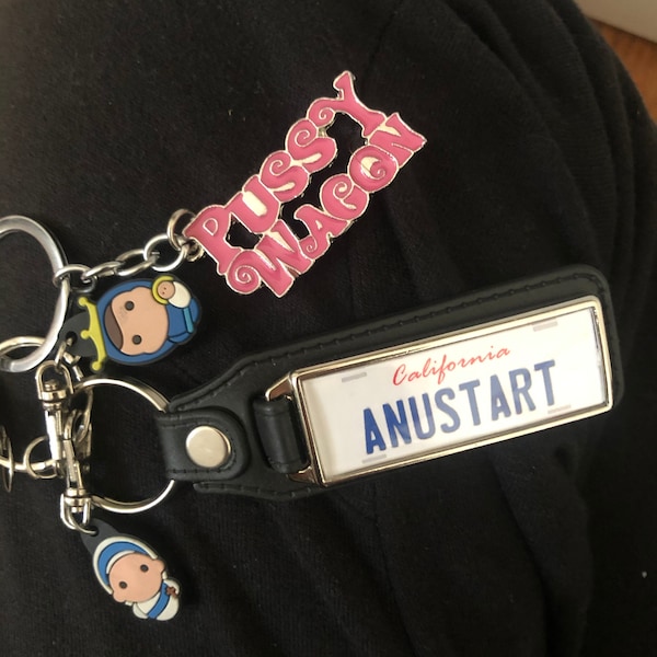 Funny Arrested Development Inspired ANUSTART Licence Plate Keyring - Etsy
