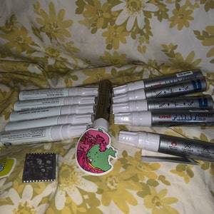 Sharpie Metallic Permanent Markers Chisel Tip 6 Pack | Etsy