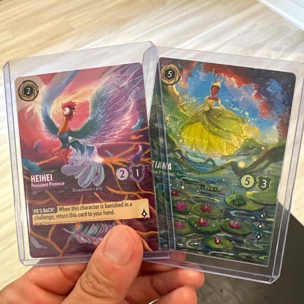 Game Damage Counter Lorcana Tokens Custom Ink Color Double Sided 1 or 3 ...