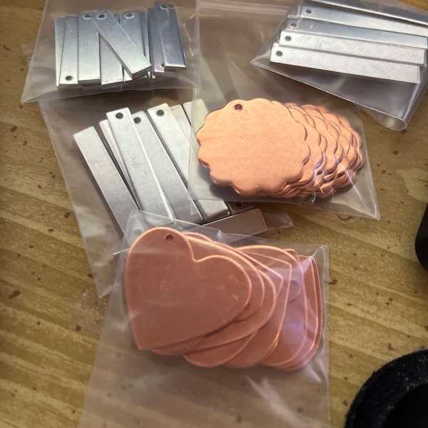 Stamping Blanks Copper 18 Gauge Round You Choose the Size De-bured ...