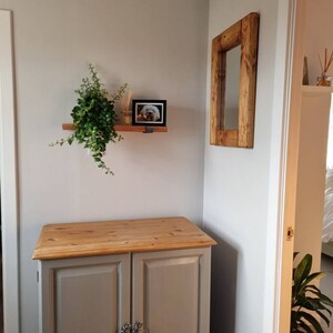 Rustic Radiator Cover With Hairpin Legs Scaffold Board | Etsy