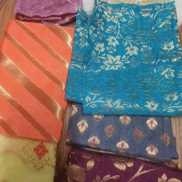 Exquisite Woven Fabric Bundles Decorative Textiles Bright Colorful ...