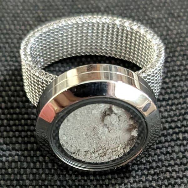 Stainless Steel Silver Plain Necklace for Cruise Medallion Apple AirTag ...