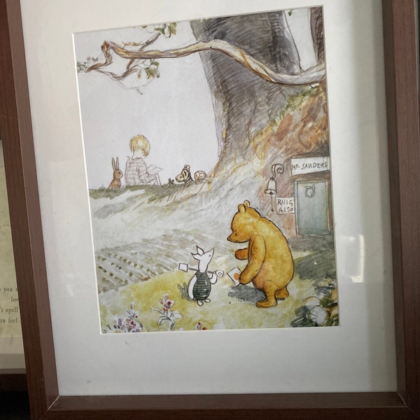 Classic Pooh Print. Classic Pooh Nursery Art Prints. Classic Winnie the ...