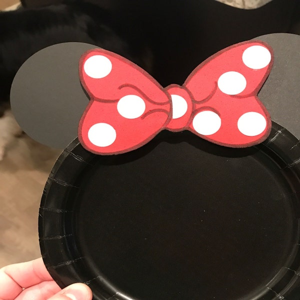 Minnie Mouse Plates - Etsy