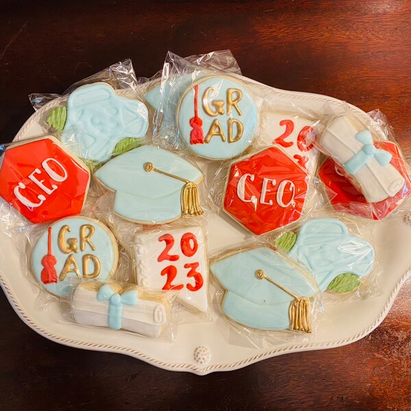 Graduation Sugar Cookies - Etsy