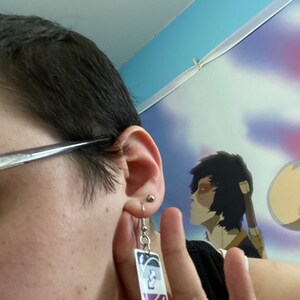 Uno Reverse Card Non-binary Earrings - Etsy