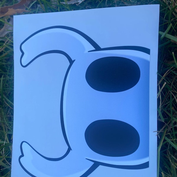 Bluey Peeker - Glossy White Cut Vinyl Car Decal - Multiple Sizes! - Etsy