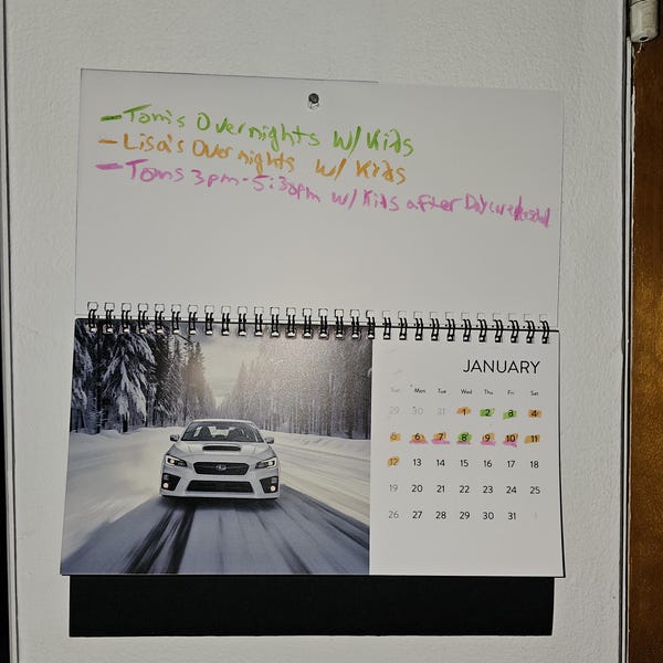 Subaru WRX STI Desktop Calendar (2025 Grid) - Etsy