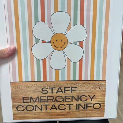 Retro Rainbow 10-drawer Cart Labels editable - Etsy