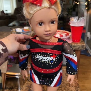 JAS Cheer Uniform for American Girl Doll - Etsy