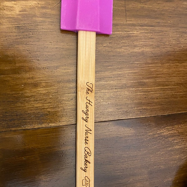Personalized Baking Utensils - Engraved Cooking Spatula - Custom ...