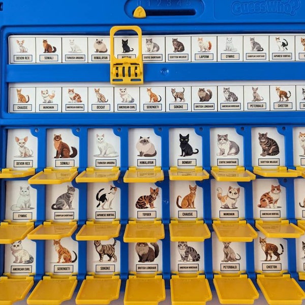 GILMORE GIRLS Guess Who? 2.0 | Printable Insert Cards | Digital ...