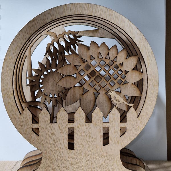 Clock Face Laser Cut Files SVG DXF CDR Glowforge File Vector Plans ...