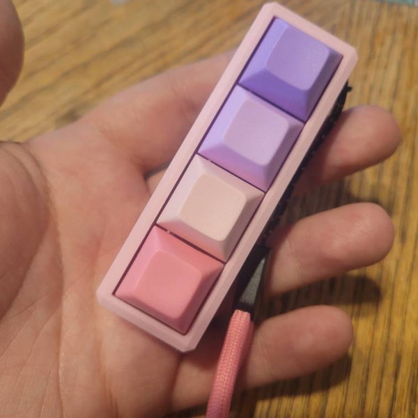 Mechanical Switch Clicky Fidget - White Th W/ Strap Keyboard Switch ...