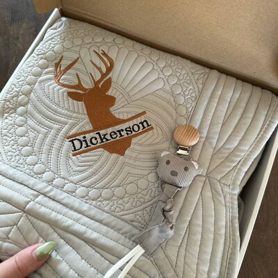 Personalized Baby Boy Heirloom Baby Quilt, Newborn Heirloom Baby Quilt ...