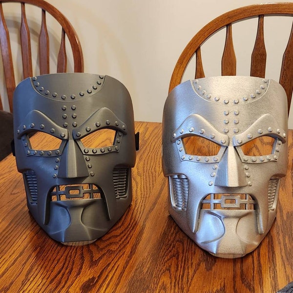 3D Printed Doctor Victor Von Doom Inspired Mask - Etsy