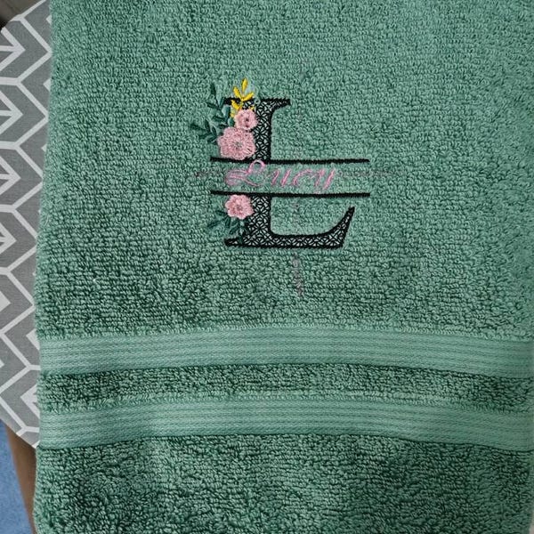 Mermaid Number 2 Applique Machine Embroidery Design Monogram for Girls ...
