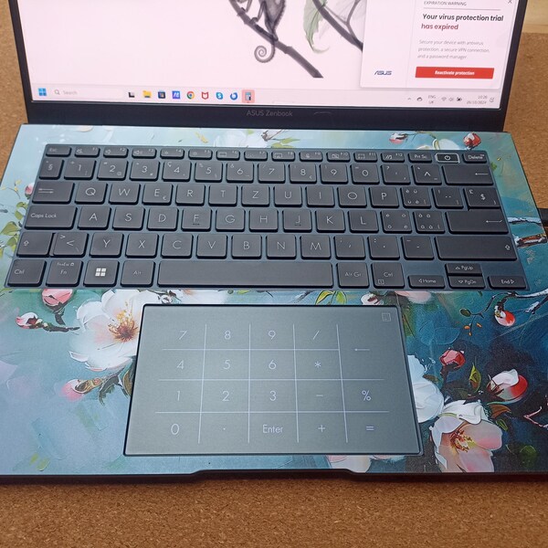 Lenovo Ideapad 15.6 Skin Decals Personalized Gift Blue Marble Vinyl ...