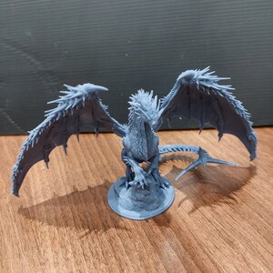 Ancient Red Dragon Display Miniature, Large Dragon Mini Model for ...