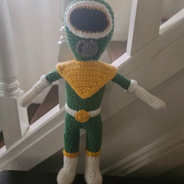 Power Rangers Crochet Pattern: Mighty Morphin Dolls (PDF Pattern) - Etsy