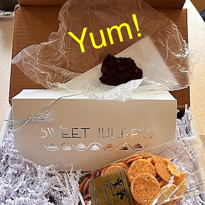 3 Piece Build Your Own Homemade Fudge Box / Triple Flavor Box - Etsy