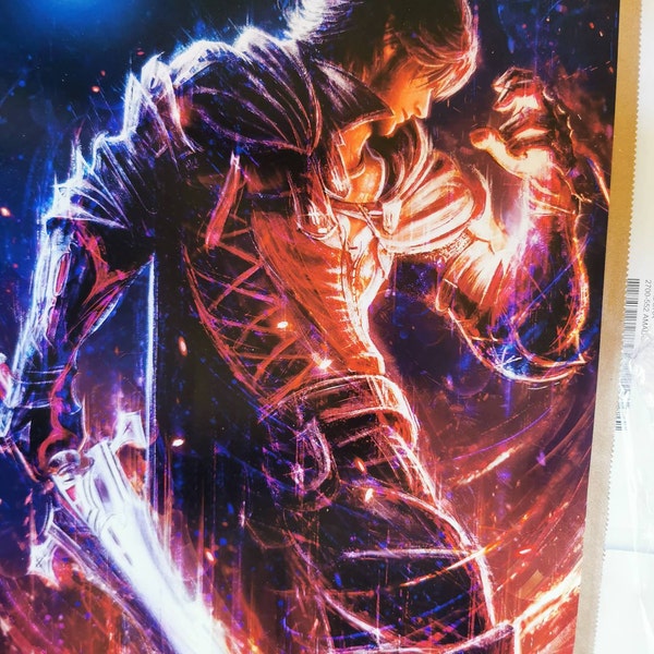 Final Fantasy XVI Clive- Limited Edition Fine Art Print -FFXVI Poster ...