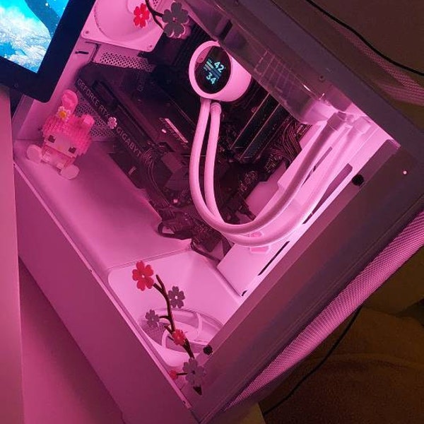 Butterfly Gaming Computer Fan Shroud/ Grill /cover Custom 3D Printed ...