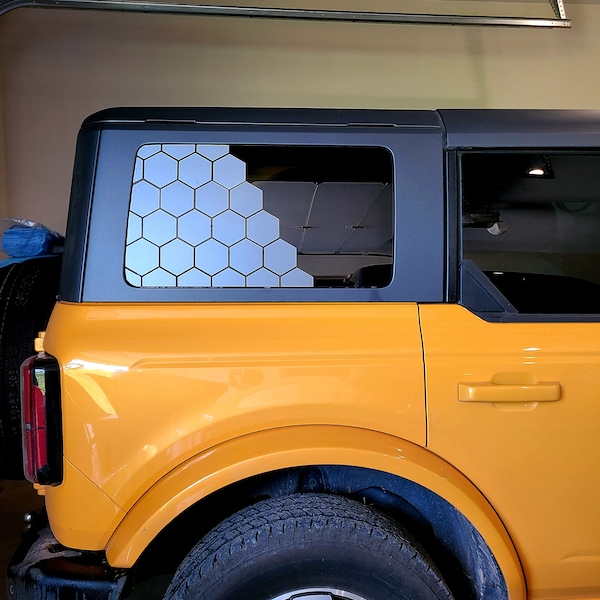 Honeycomb Frosted Window Film, Geometric Hexagon Film for Glass Door ...