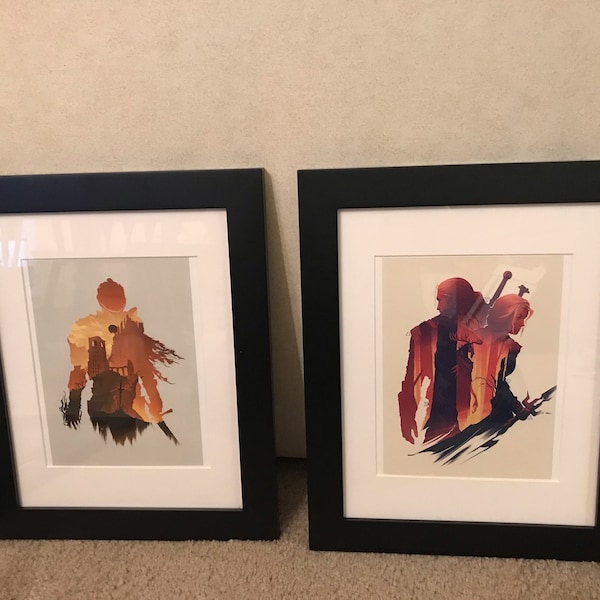 Souls Art Print Game Poster Knight Design - Etsy