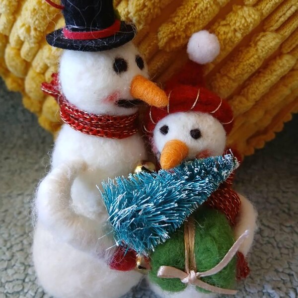 Set of 3 Miniature White Cottages, Unique Gift, Handmade Wooden Houses ...