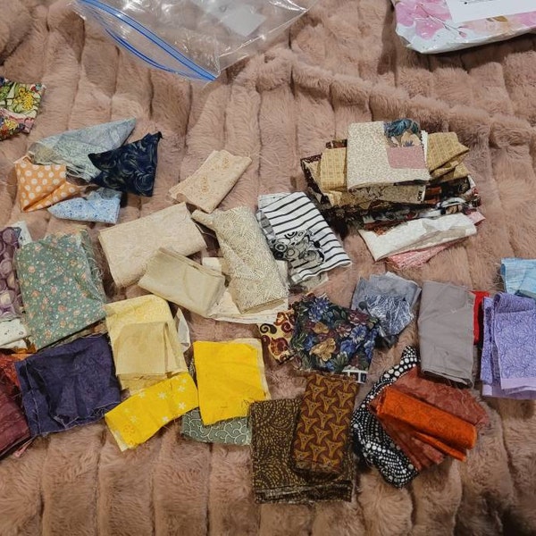 Pre-cut Quilter’s Triangles. *15.6oz* Bags. Cotton Fabric in Many ...