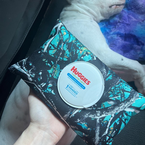 Pink Flamingo Print Wipe Case / Travel Wipes Case / Wipes Case Cover ...