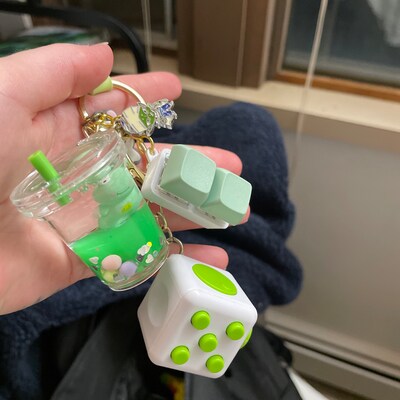 Double Mechanical Fidget Keys Pastel Collection - Etsy